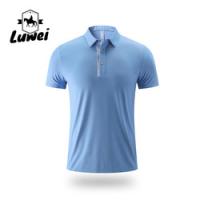 China Men Polo Sport T Shirt Embroidered Logo Business Short Sleeve for sale