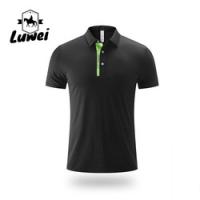 China Men Polo Sport T Shirt Embroidered Logo Business Short Sleeve for sale