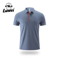 China Men Polo Sport T Shirt Embroidered Logo Business Short Sleeve for sale