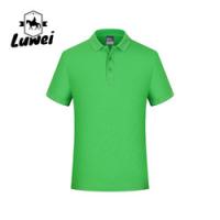 China Solid Color Knit Collared Shirt Slim Fit Oversized Short Sleeve for sale