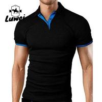 China Summer Oversized Cotton Polo T Shirts Short Sleeve With Embroidery Logo for sale