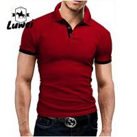 China Summer Oversized Cotton Polo T Shirts Short Sleeve With Embroidery Logo for sale
