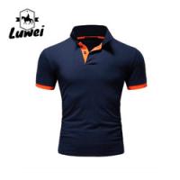 China Summer Oversized Cotton Polo T Shirts Short Sleeve With Embroidery Logo for sale