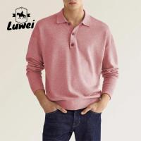 China Personalised Adult Cotton Polo T Shirts Collar Business Anti Wrinkle for sale