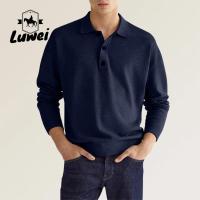 China Personalised Adult Cotton Polo T Shirts Collar Business Anti Wrinkle for sale