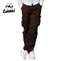 China Oversize Youth Cargo Pants Straight Tube Work Cargo Long Pants With Pocket for sale