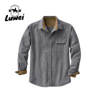 China Business Men Shirts Apparel Self Cultivation Plus Size Cotton Full Sleeve Printed for sale