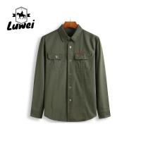 China Plus Size Men Shirts Apparel Palm Panel Striped Print Long Sleeves for sale