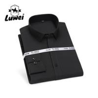 China Men Long Sleeve Business Shirts Single Button Casual Plaid Striped Shirt for sale