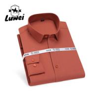 China Men Long Sleeve Business Shirts Single Button Casual Plaid Striped Shirt for sale