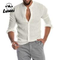 China Casual Men Shirts Apparel Cotton Single Breasted Long Sleeve Print Shirts for sale