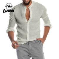 China Casual Men Shirts Apparel Cotton Single Breasted Long Sleeve Print Shirts for sale