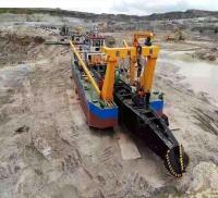China 224kw Auxiliary Engine 16 Inch Cutter Suction Dredger for River Sand Lake Mud for sale