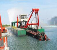 China 224kw Auxiliary Engine 16 Inch Cutter Suction Dredger for River Sand Lake Mud for sale
