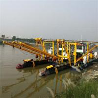 China 16 Inch River Sand Dredger with Hydraulic System and AOERHENG-16-L10 Diesel Engine for sale