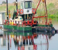 China 477kw Main Engine Shijiazhuang Sand Pump 14 Inch Cutter Suction Dredger for River Sand Mud for sale