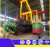 China Diesel Engine 8 Inch Cutter Suction Dredger with Hydraulic Pump for sale