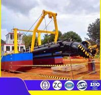 China Diesel Engine 8 Inch Cutter Suction Dredger with Hydraulic Pump for sale