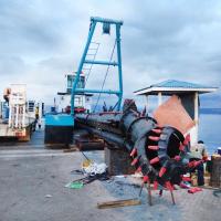 China 18 Inch Main Power 895kw Speed 1800r/Min Dredging Machine for Beach Nourishment for sale