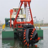 China Diesel Engine Siemens PLC 6 Inch Cutter Suction Mud Dredger for sale