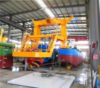 China Discharge Distance 2000m 45&deg; Power 1233kw Equipment Dredger with Siemens PLC System for sale