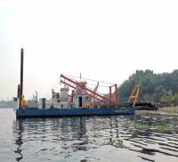 China Discharge Distance 2000m 45&deg; Power 1233kw Equipment Dredger with Siemens PLC System for sale