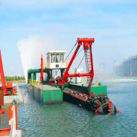 China 18 Inch Main Power 895kw Speed 1800r/Min Mud Dredger for Beach Nourishment for sale