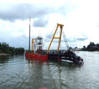 China 18inch Main Power 895kw Speed 1800r/Min Sand Suction Dredger for Beach Nourishment for sale