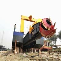 China Water Flow 3000m3/H 38m Length Diesel Engine Equipment Dredger with ISO Certification for sale
