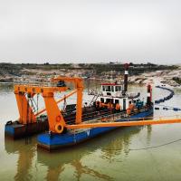 China Solid Capacity 600m3/H Discharge Distance 1500m Length 38m Sand Dredger with CE/ISO for sale