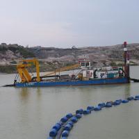 China Solid Capacity 600m3/H Discharge Distance 1500m Length 38m Sand Dredger with CE/ISO for sale