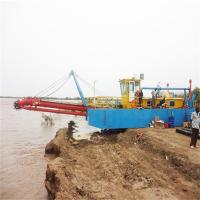 China Spud Positioning Cutter Suction Dredger for Digging River Sand for sale