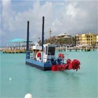 China Cumins Diesel Engine Cutter Suction Dredger with Booster Station for sale