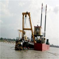 China Electric Motor Hydraulic Cutter Suction Dredger with Anchor Boom for sale