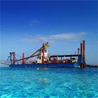 China Electric Motor Hydraulic Cutter Suction Dredger with Anchor Boom for sale