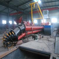 China Hydraulic Control Carriage Cutter Suction Dredger for River Sand for sale