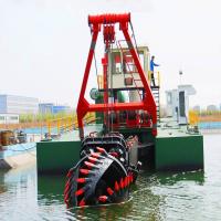 China River Sand Pump Cutter Suction Dredger for Lake Mud for sale