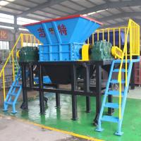 China Full Automatic Control Double Shaft Shredder for Scrap Metal/Plastic/Wood/Solid Urban Waste for sale