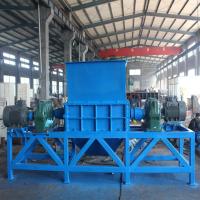 China Small Size Double Shaft Waste Shredder with Alloy steel Knife for sale