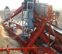 China Chain Bucket River Gold Dredger Used in River and Lake for sale