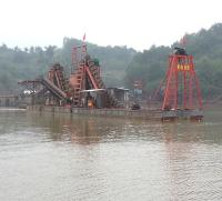 China Chain Bucket River Gold Dredger Used in River and Lake for sale