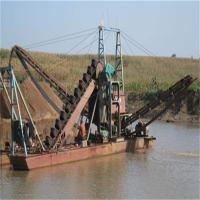 China Hydraulic Control Chain Bucket Gold Dredger Used in River for sale