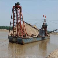 China Diesle Engine Power Hydraulic Winch Control River Gold Dredger for sale