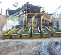 China Land Mining Gold and Diamond Machinery with Jigger for sale