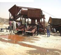 China Land Gold and Diamond Mining Machinery with Agitation Chute for sale