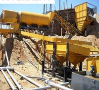 China Land Gold Diamond Mining Machinery with Agitation Chute and Jigging for sale