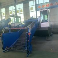 China Automatic Harvester for Seaweed/Lake Garbage/Duckweed/Water Hyacinth/Aquatic Plants/River Garbage for sale