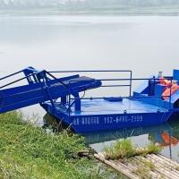 China Full Automatic Hydraulic Control Lake Weed Harvester Used in River for sale