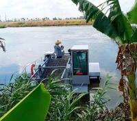 China Low Price Reservoir Weed and Hyacinth Harvester with Cutter for sale