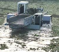 China Low Price Reservoir Weed and Hyacinth Harvester with Cutter for sale
